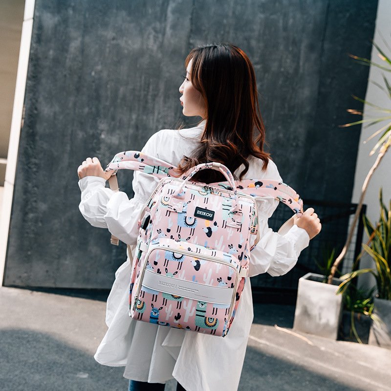 2021 Diaper backpack customization – 定制背包官网-背包定制，双肩包定制,定制企业礼品背包